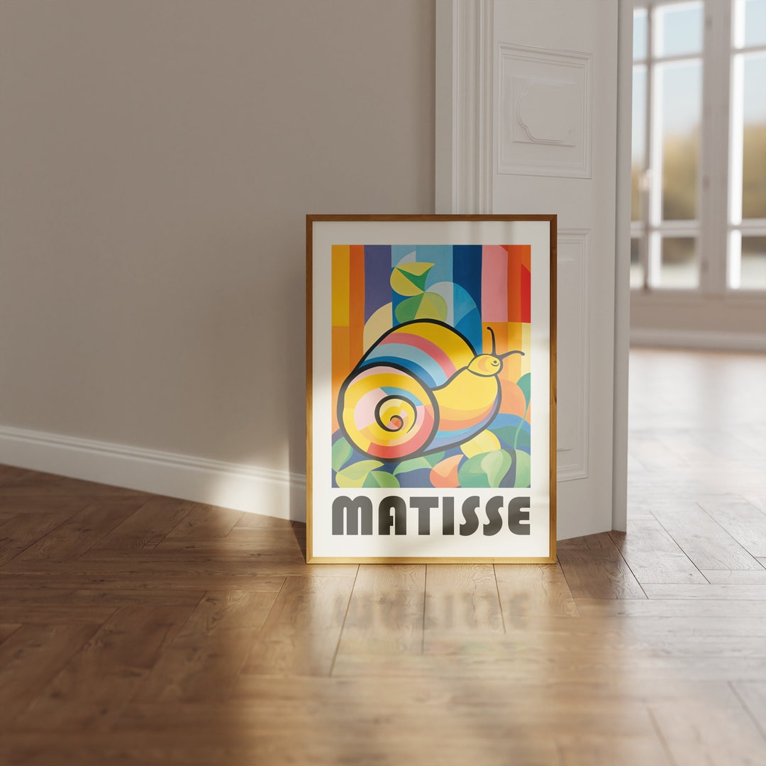 Henri Matisse Poster - Die Schnecke - Hochwertiges Poster als Henri ...