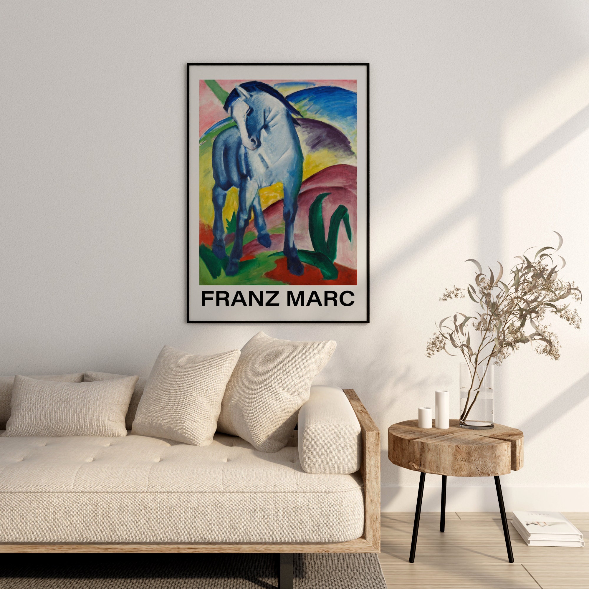 Franz Marc Poster High-quality Museum Art as a Franz Marc Print Franz ...