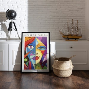 Pablo Picasso Poster - Diamond, Picasso Line Art, Picasso Sketch, Pablo ...