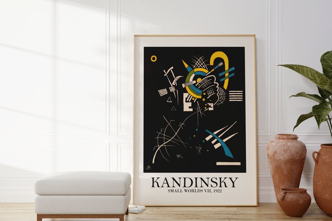 Kandinsky Poster - Small Worlds VII - High Quality Poster - Kandinsky ...