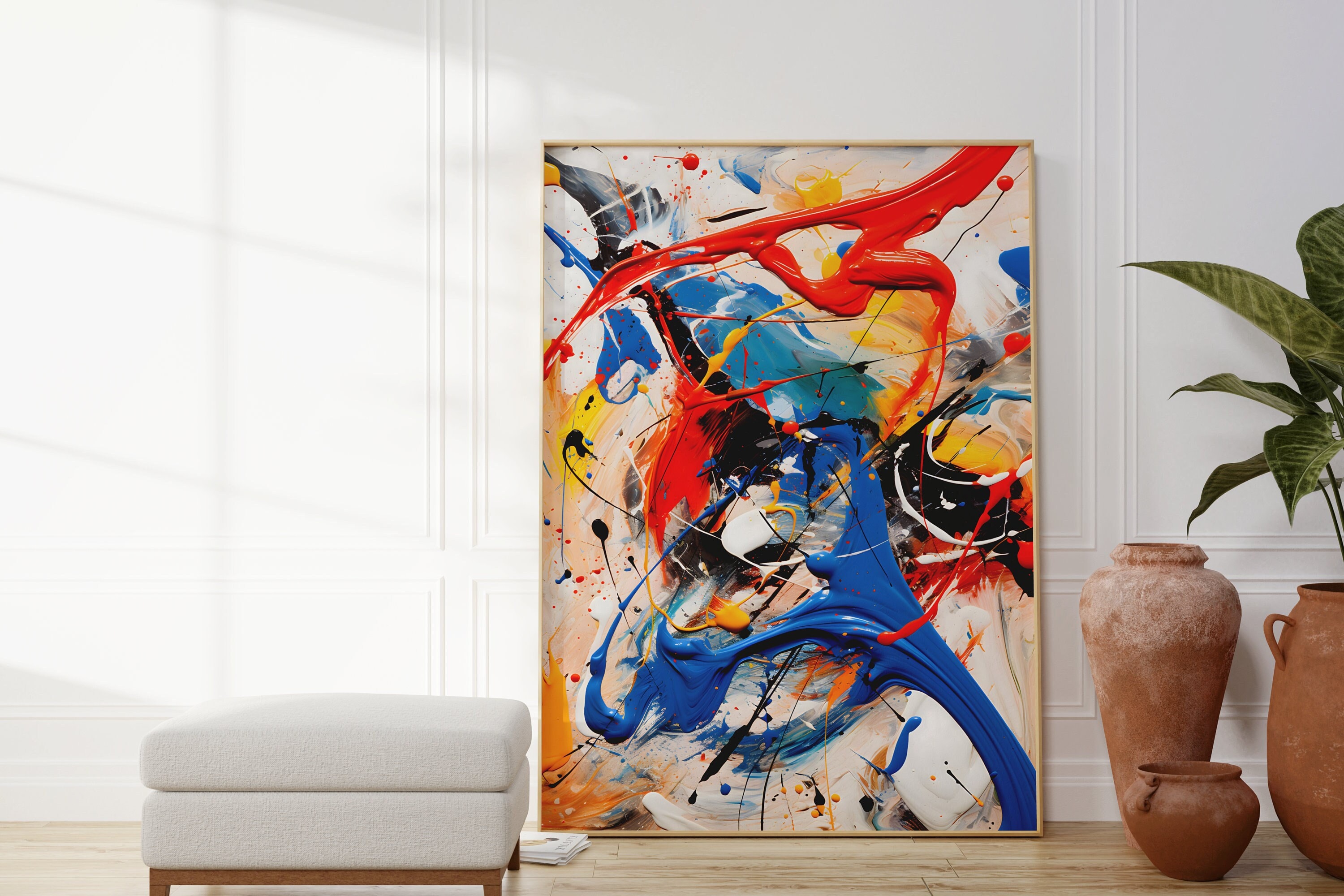 Jackson Pollock Poster High Quality Pollock Painting for Your Home or ...