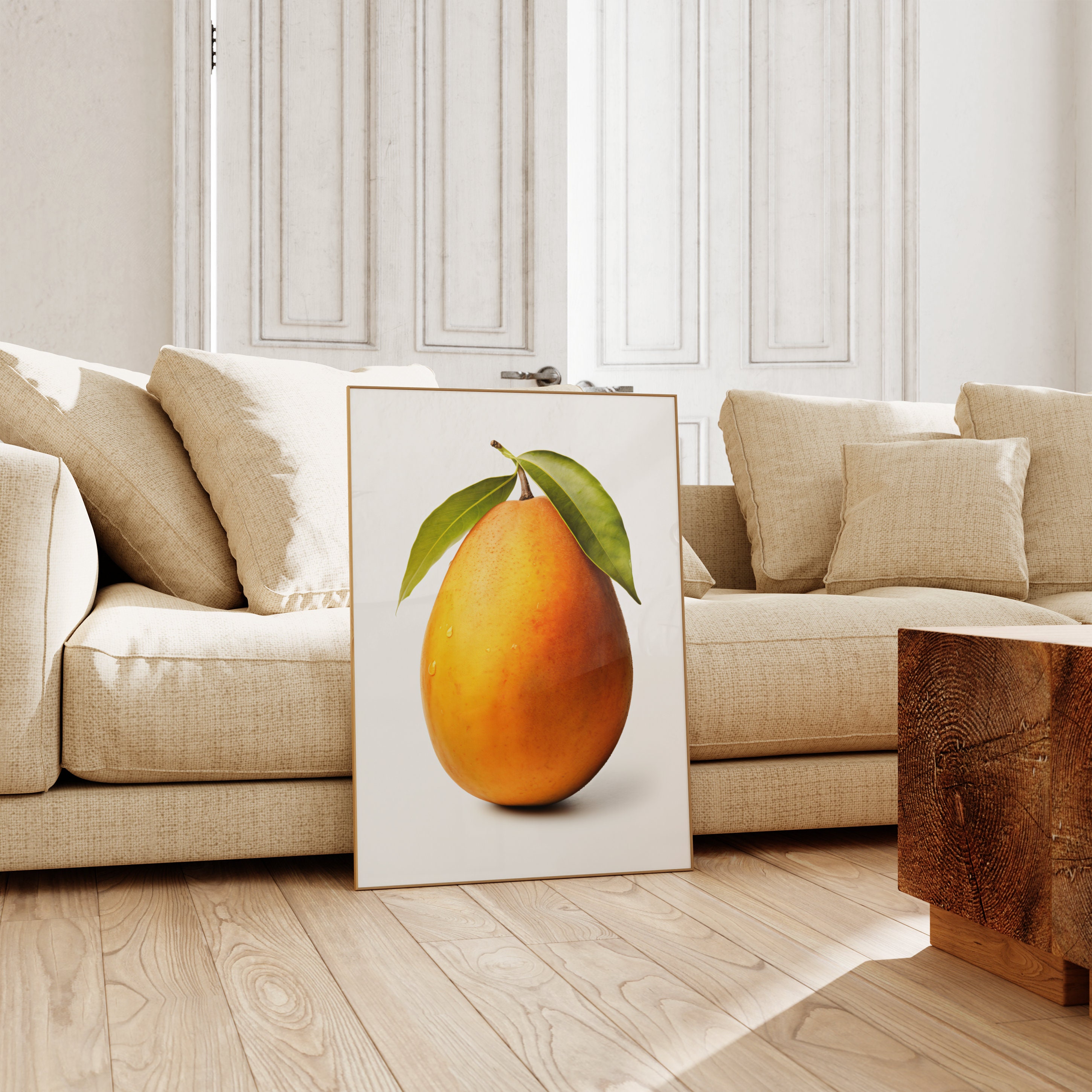 Mango Poster - High Quality Fruit Poster With a Mango - Mango Print ...