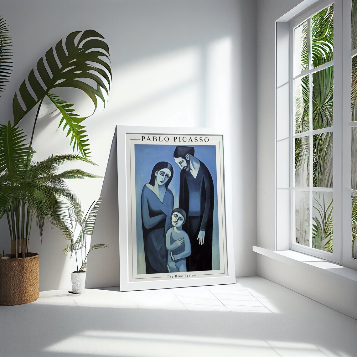Pablo Picasso Poster - the Blue Period, Picasso Line Art, Picasso ...