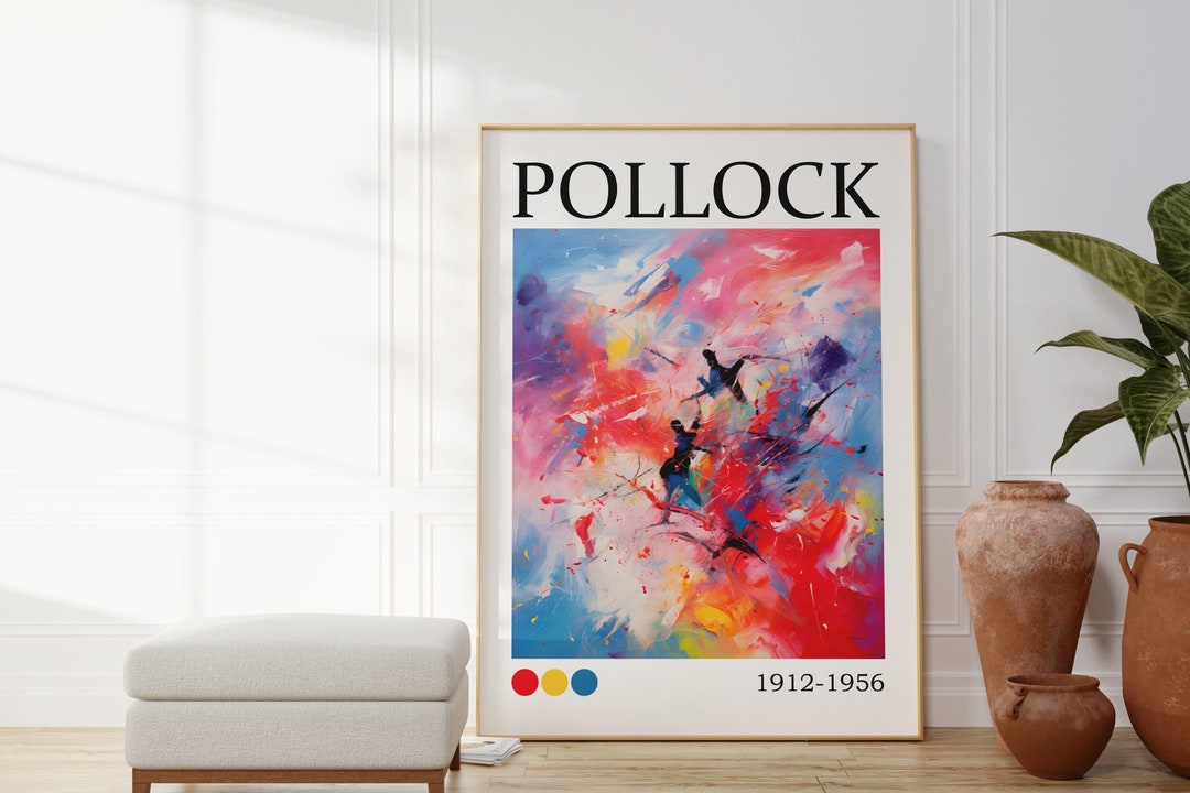 Jackson Pollock Poster - High Quality Pollock Painting for Your Home or ...