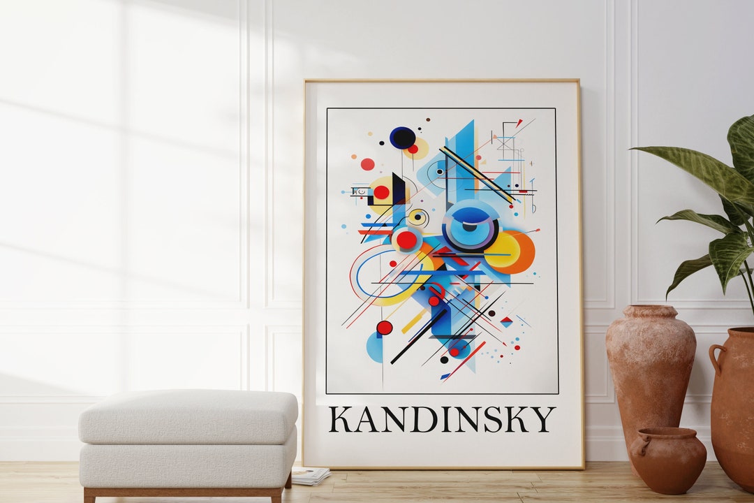 Wassily Kandinsky Poster - High Quality Poster - Kandinsky Print ...