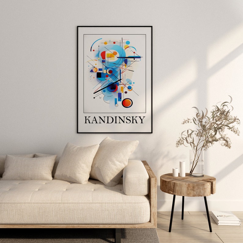 Kandinsky Poster Set - Abstract Wall Decoration for Your Home or as a ...