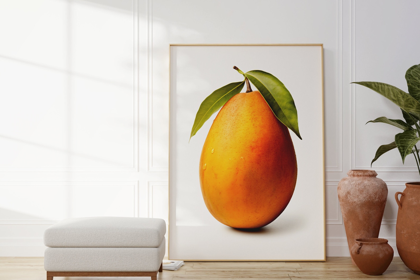 Mango Poster - High Quality Fruit Poster With a Mango - Mango Print ...