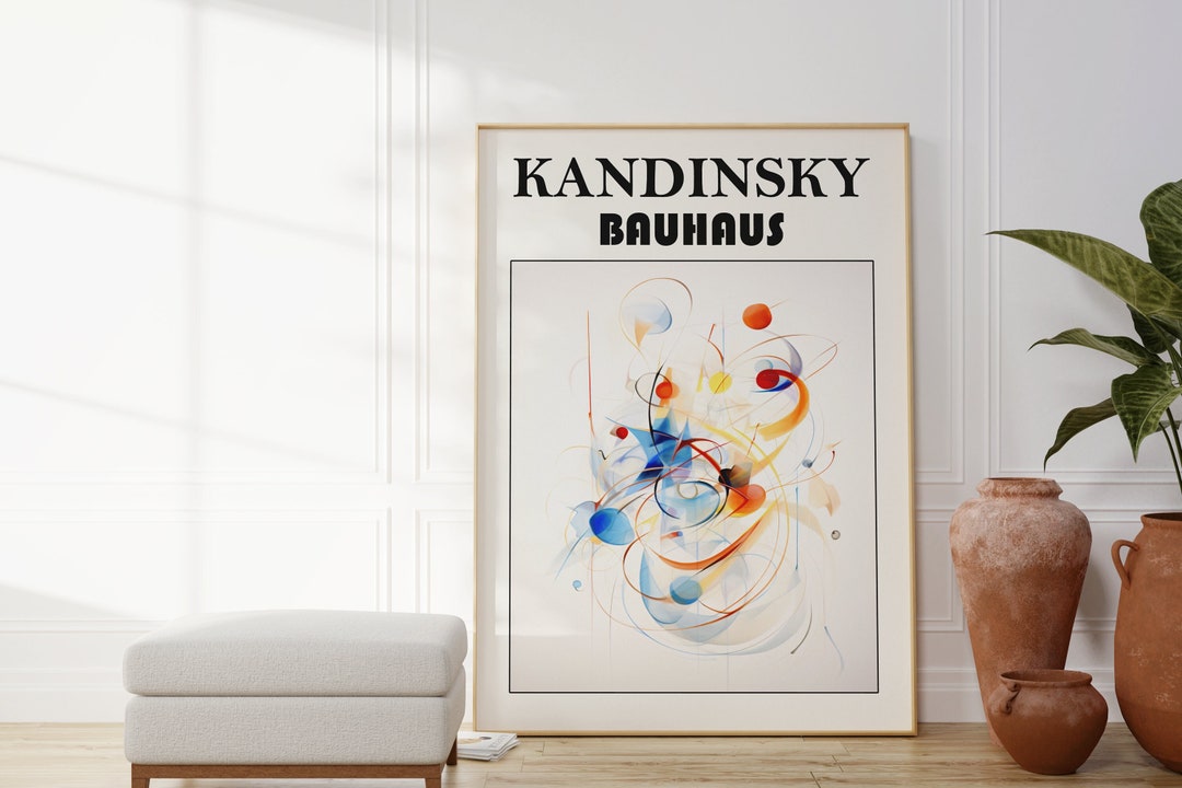 Kandinsky Poster - High-quality Poster as a Kandinsky Print - Bauhaus ...