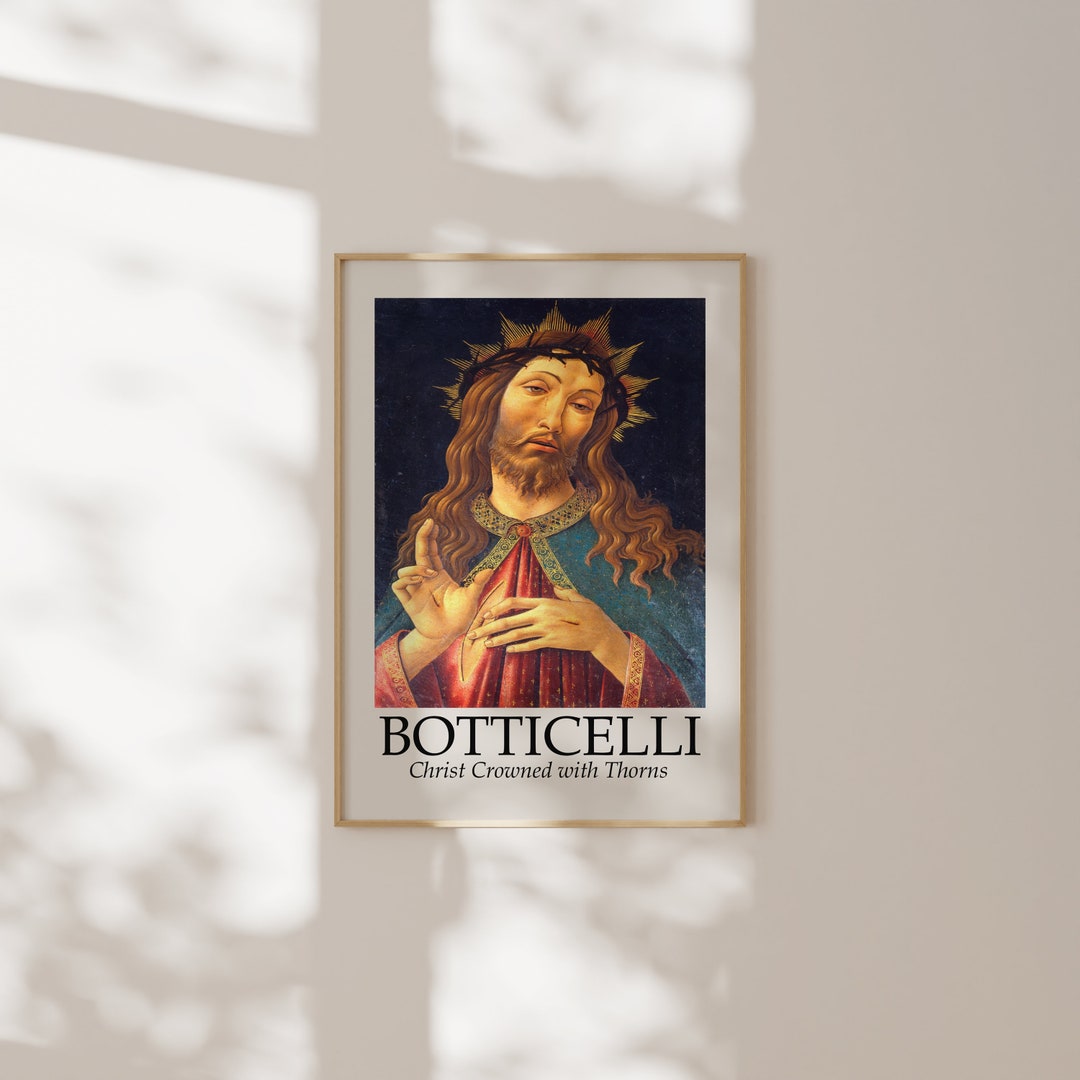 Sandro Botticelli Poster - Christ Crowned With Thorns - High-quality ...