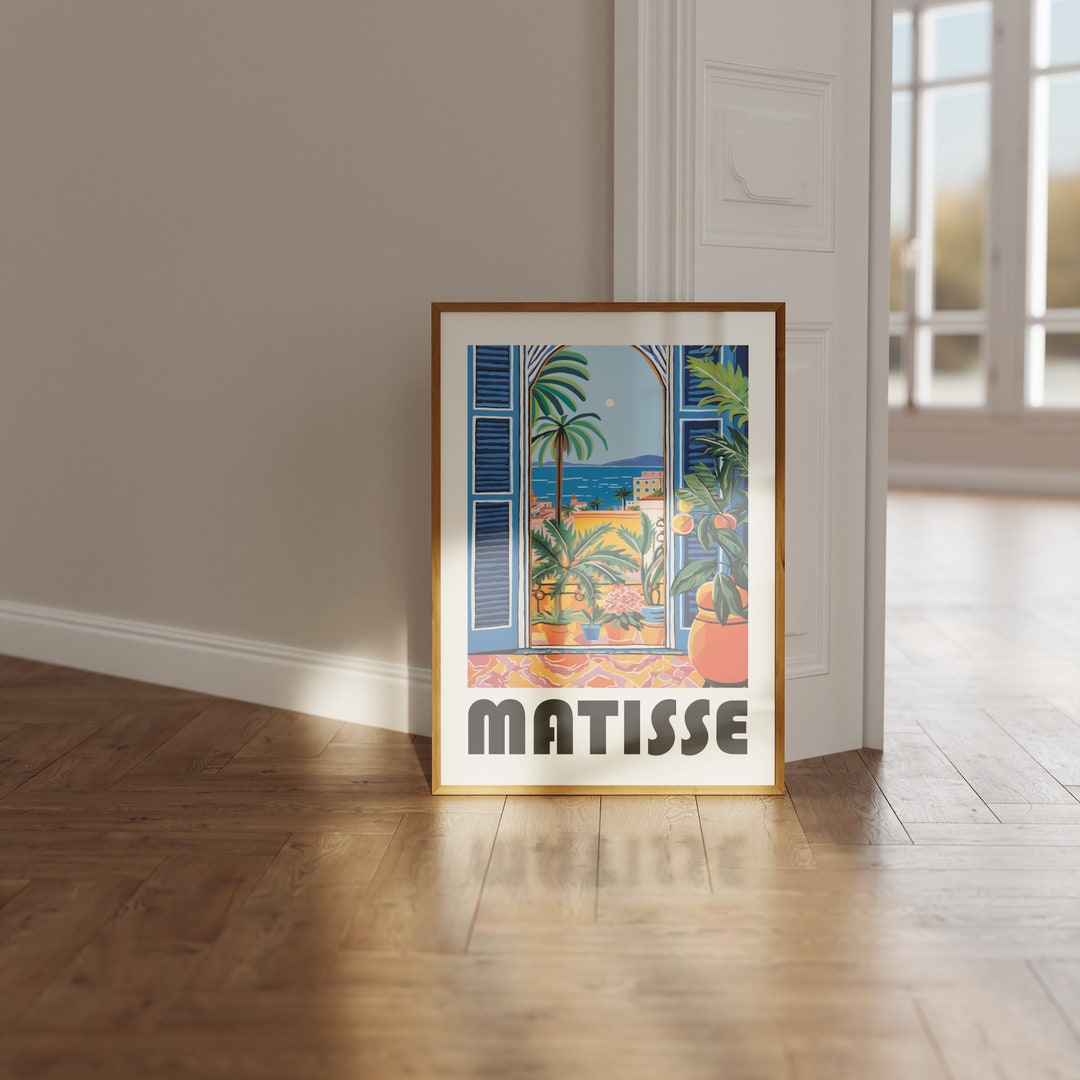 Henri Matisse Poster - Open Window - High-quality Poster as Henri ...