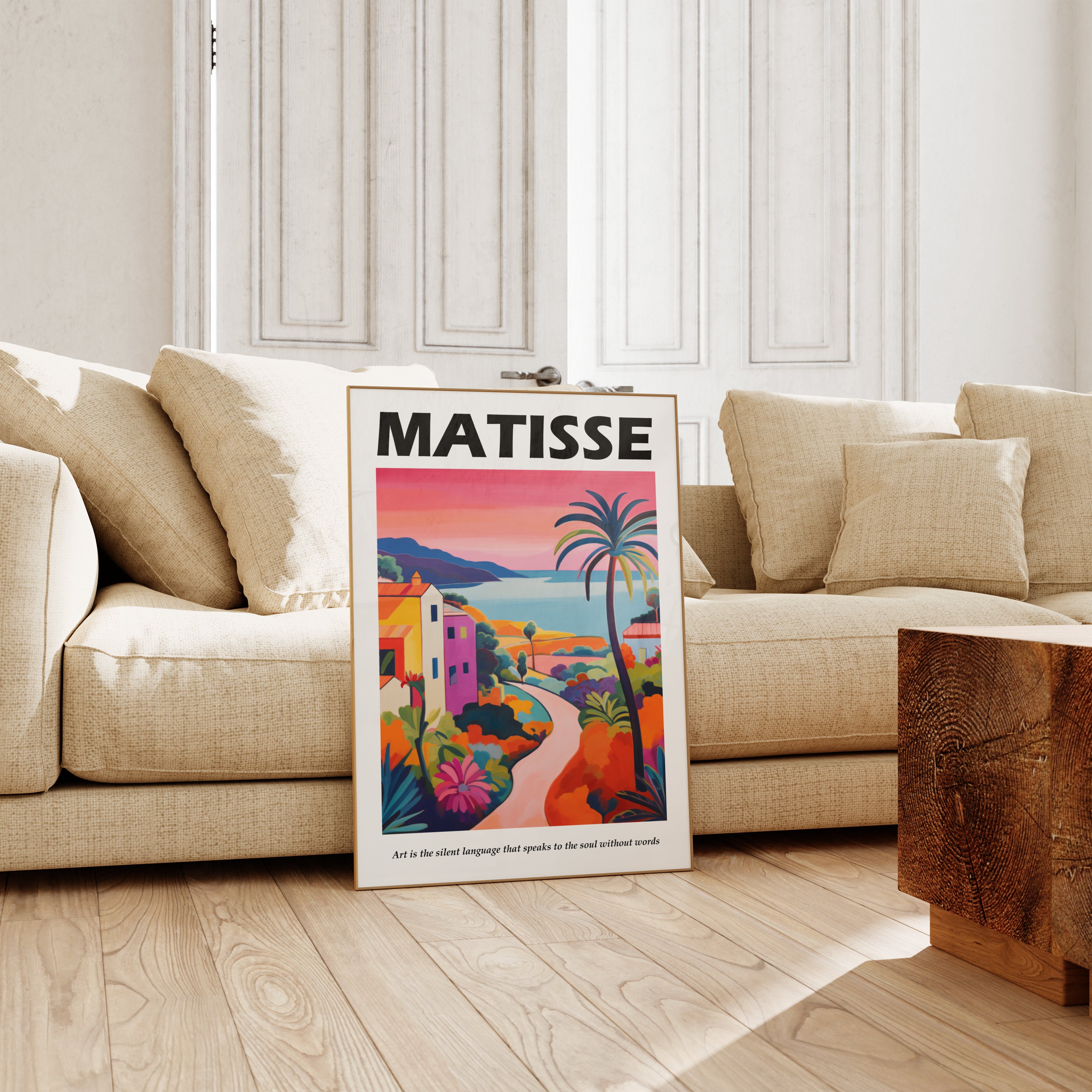 Henri Matisse Poster - Colorful Wall Art as Henri Matisse Print, Modern ...