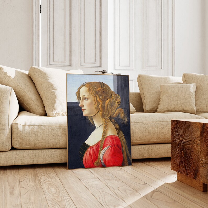 Sandro Botticelli Poster Simonetta High-quality Botticelli Painting ...