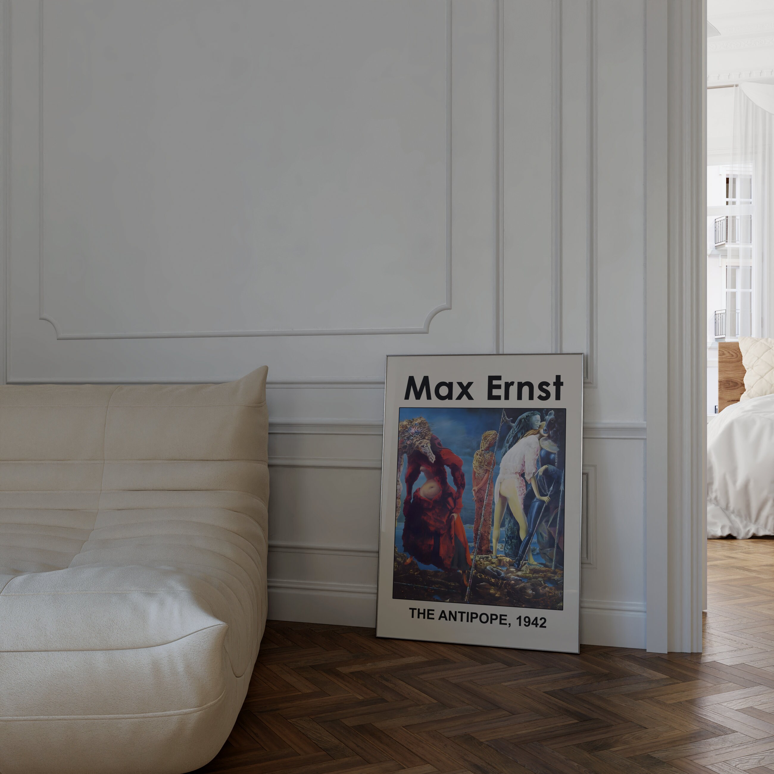 Max Ernst Poster - The Antipope - Hochwertiges Poster als Max Ernst ...