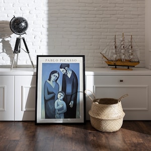 Pablo Picasso Poster - the Blue Period, Picasso Line Art, Picasso ...