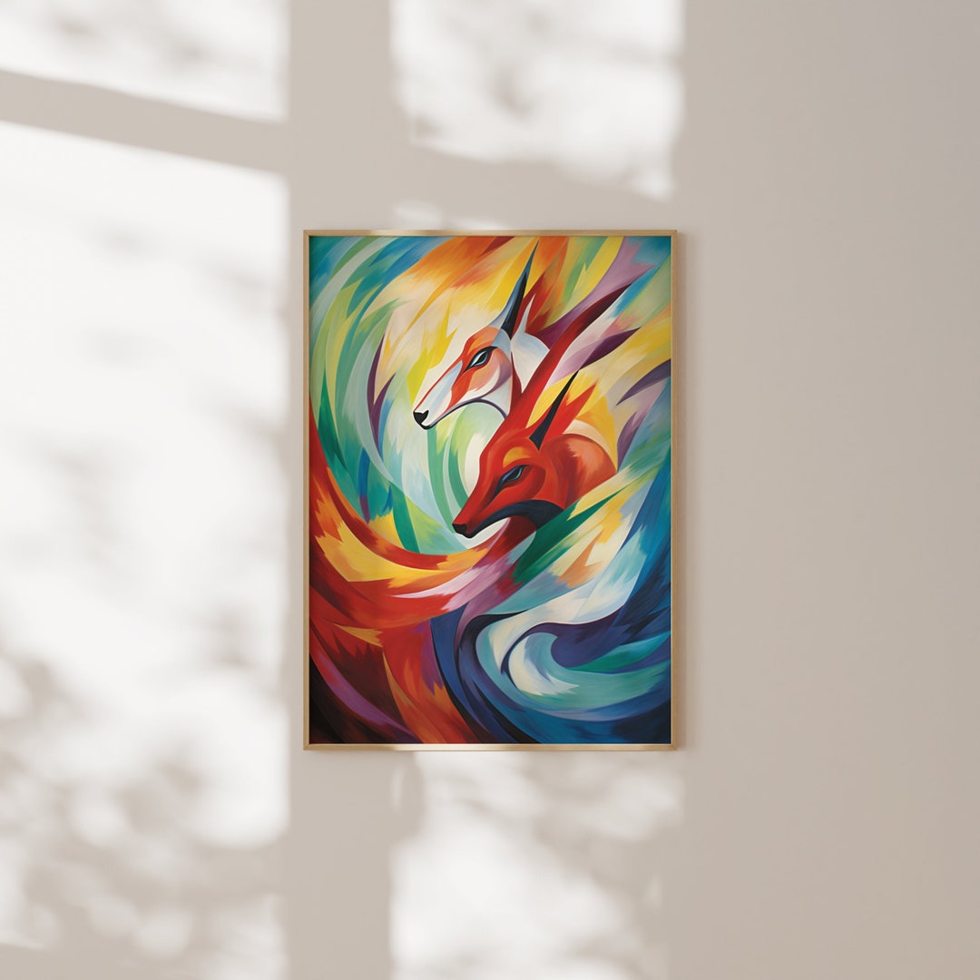 Franz Marc Poster High-quality Museum Art as a Franz Marc Print Franz ...