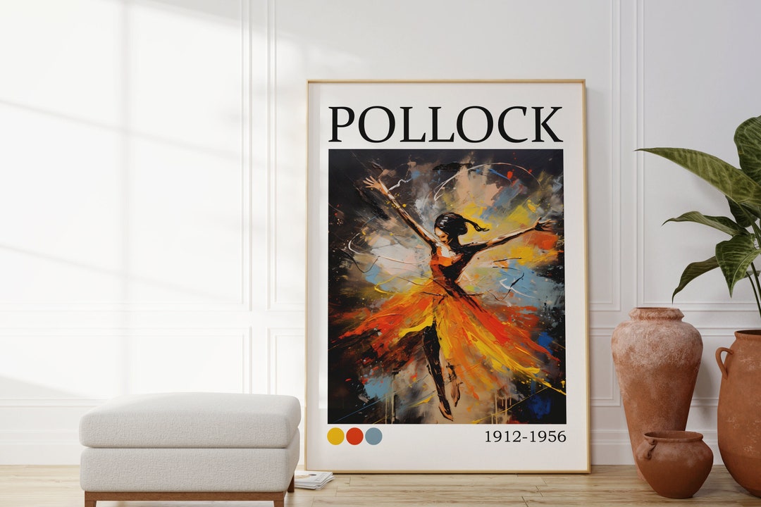 Jackson Pollock Poster - High Quality Pollock Painting for Your Home or ...