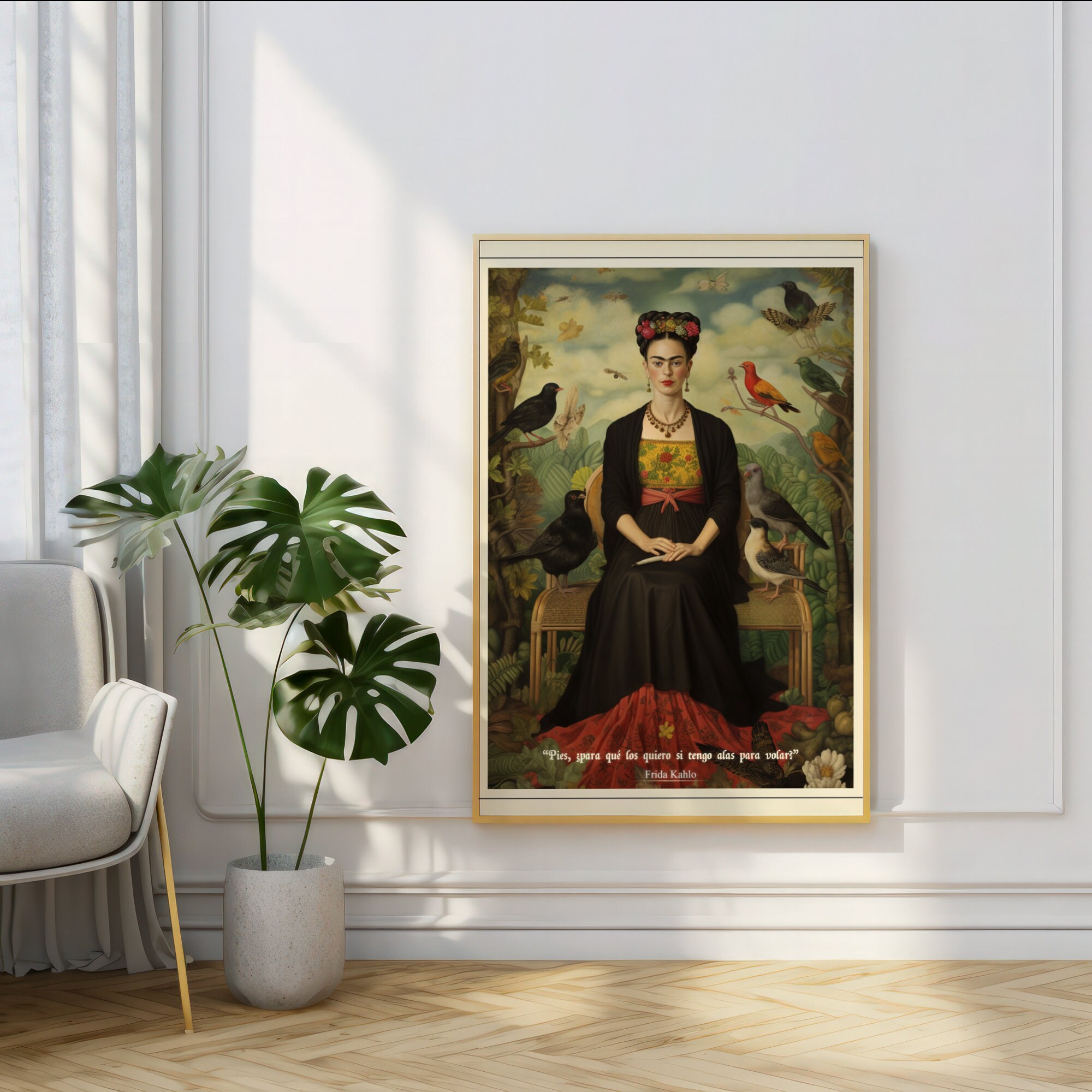 Frida Kahlo Wall Art Frida Kahlo Poster Frida Kahlo - Etsy