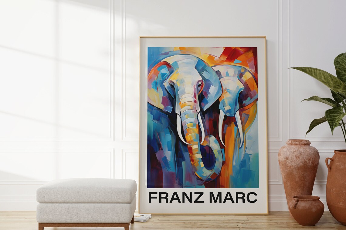 Franz Marc Poster - High-quality Museum Art as a Franz Marc Print ...