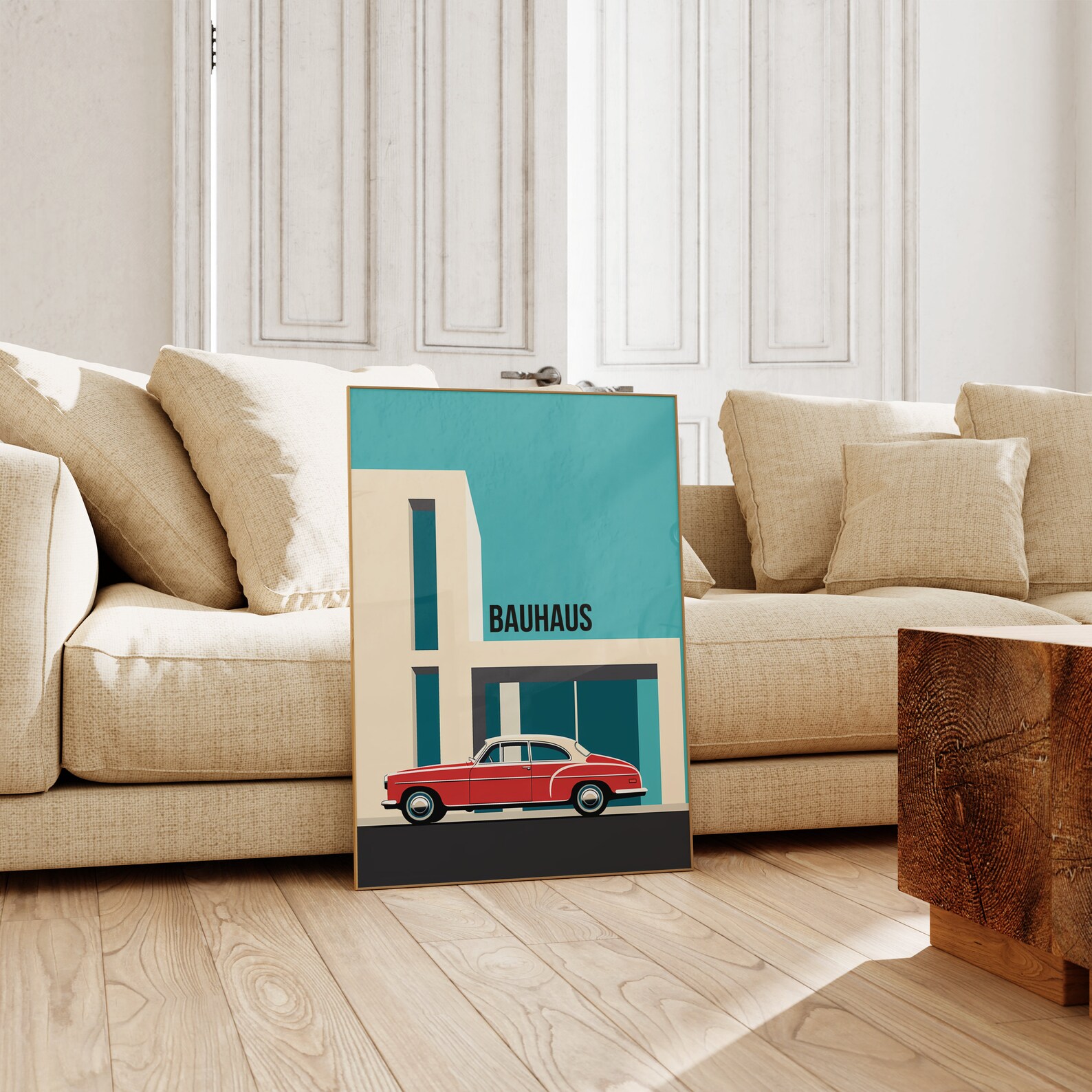 Bauhaus Poster - Art and Craft as Bauhaus Wall Art - Bauhaus Art Print ...