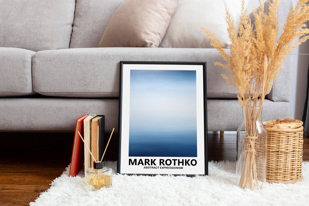 Rothko Poster - High Quality Abstract Rothko Wall Art - Modern Wall ...