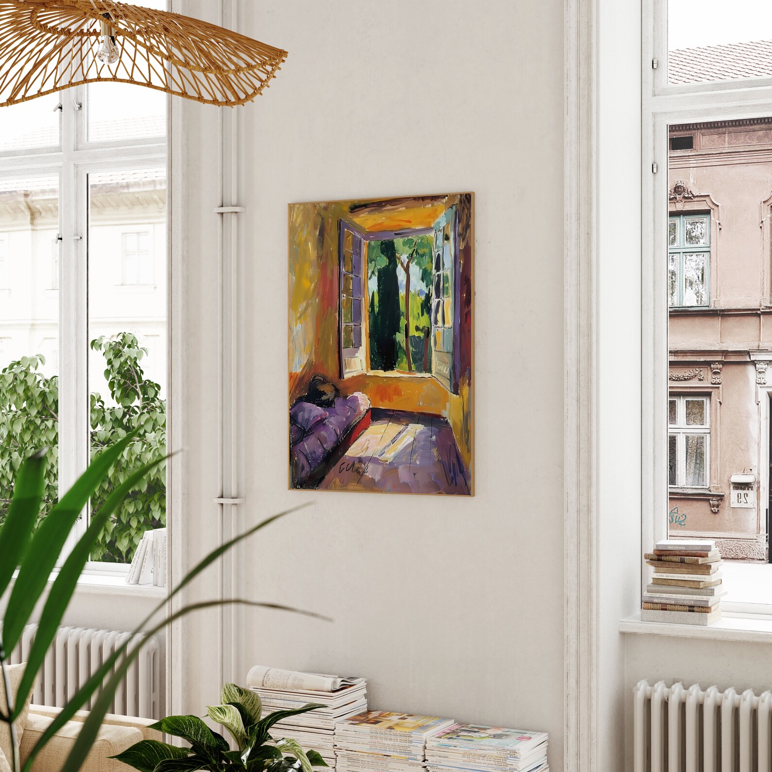 Matisse Poster - Living Room, Henri Matisse Wall Art, Colorful Picture ...