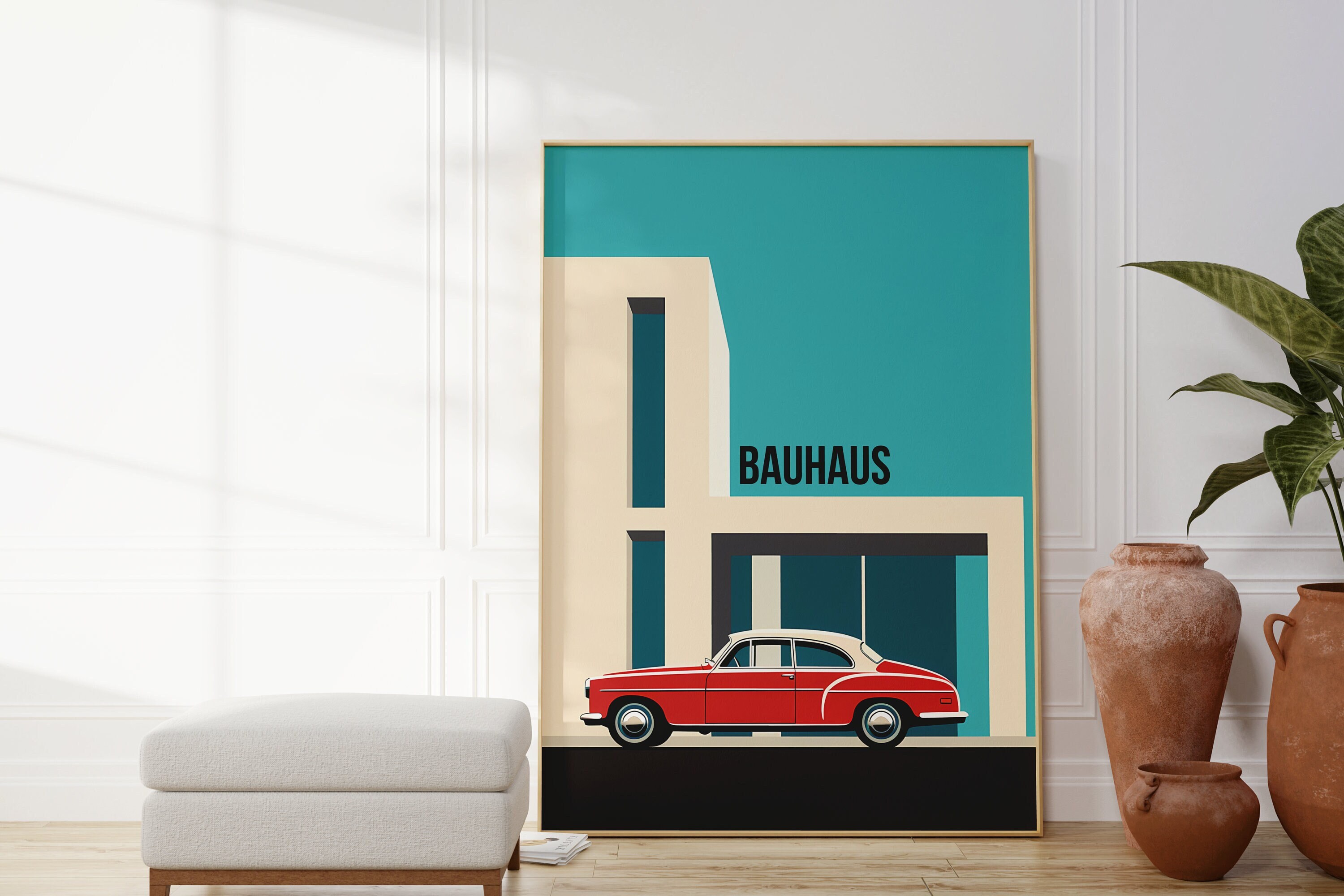 Bauhaus Poster - Art and Craft as Bauhaus Wall Art - Bauhaus Art Print ...