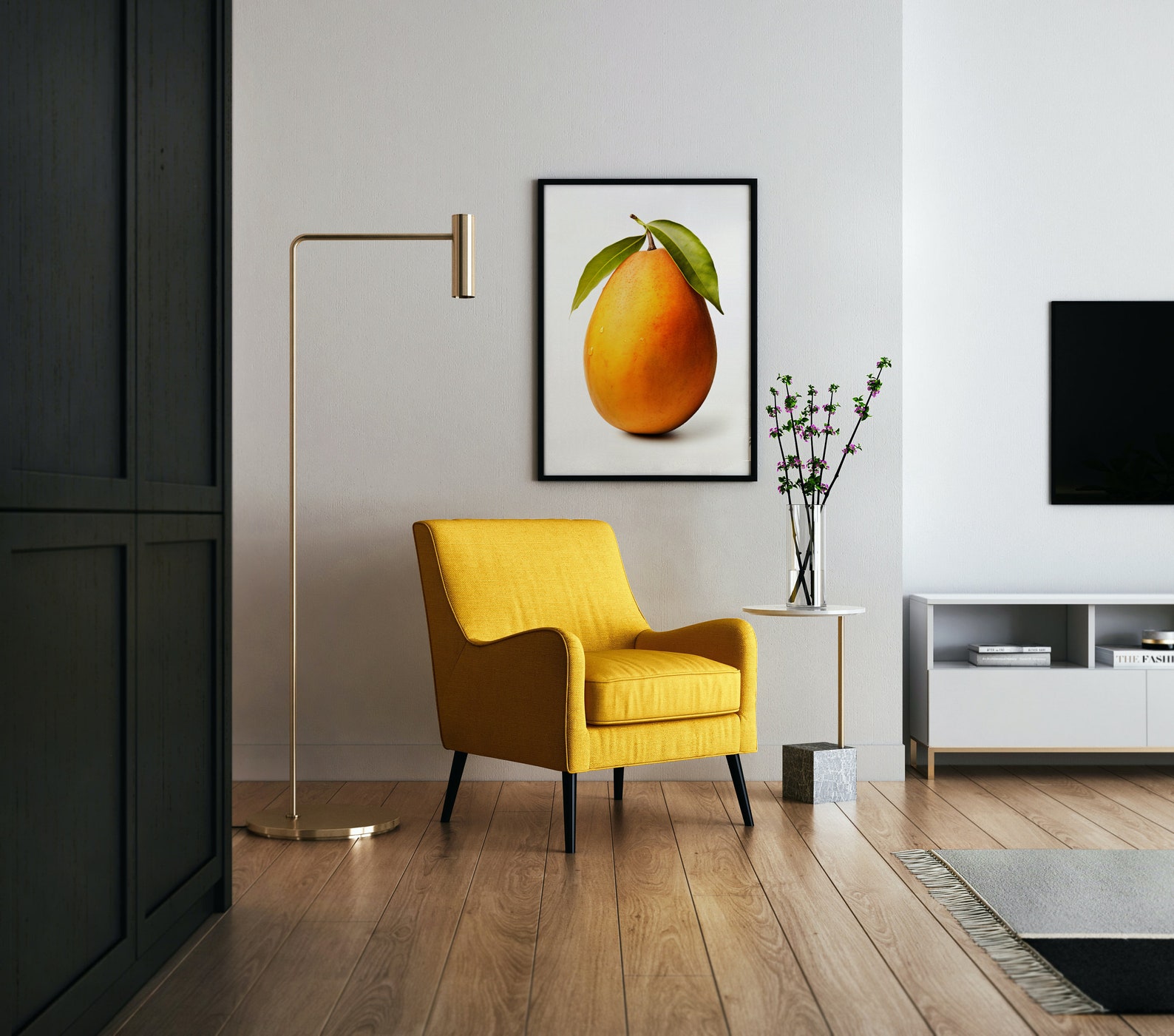 Mango Poster - High Quality Fruit Poster With a Mango - Mango Print ...