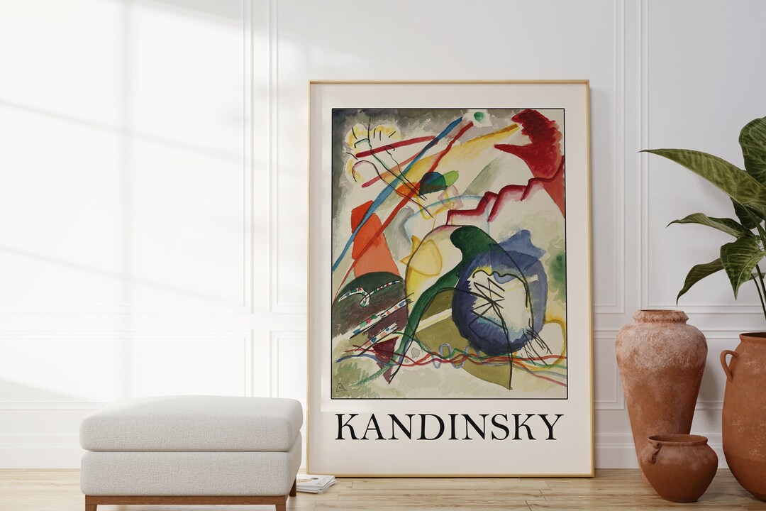 Kandinsky Poster - High Quality Poster - Kandinsky Print - Abstract Art ...