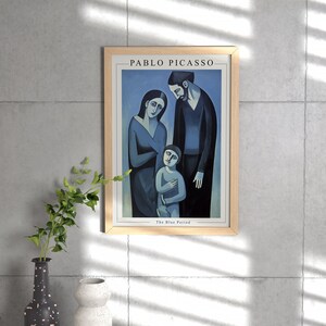 Pablo Picasso Poster - the Blue Period, Picasso Line Art, Picasso ...