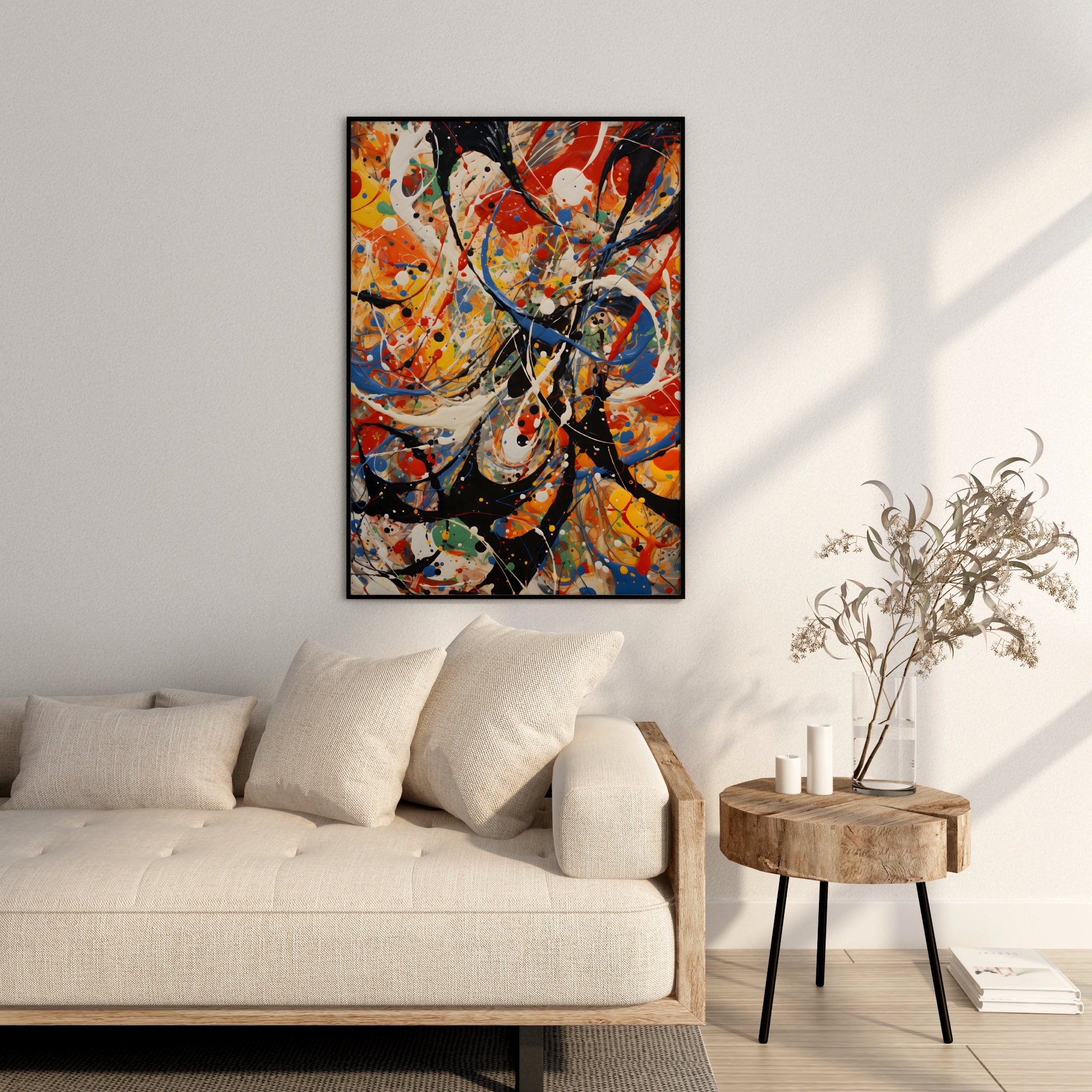 Jackson Pollock Poster Set 3 Piece High Quality Pollock Painting Set ...