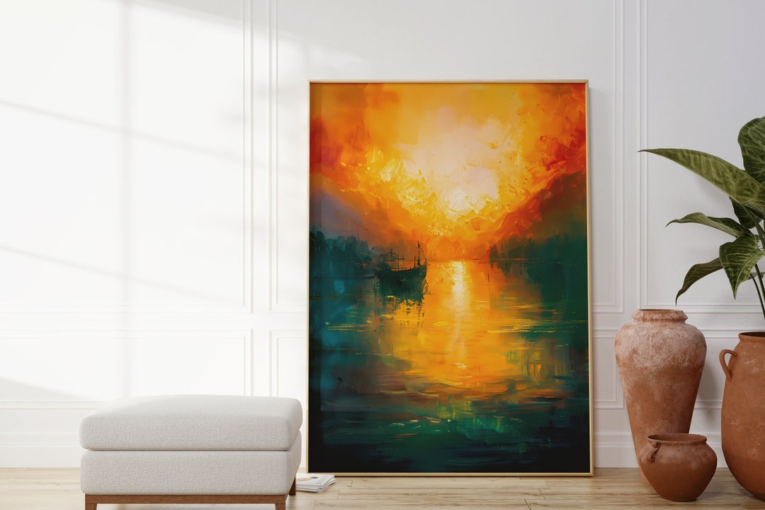 William Turner Poster - Ship, Breathtaking Landscapes as Turner Print ...