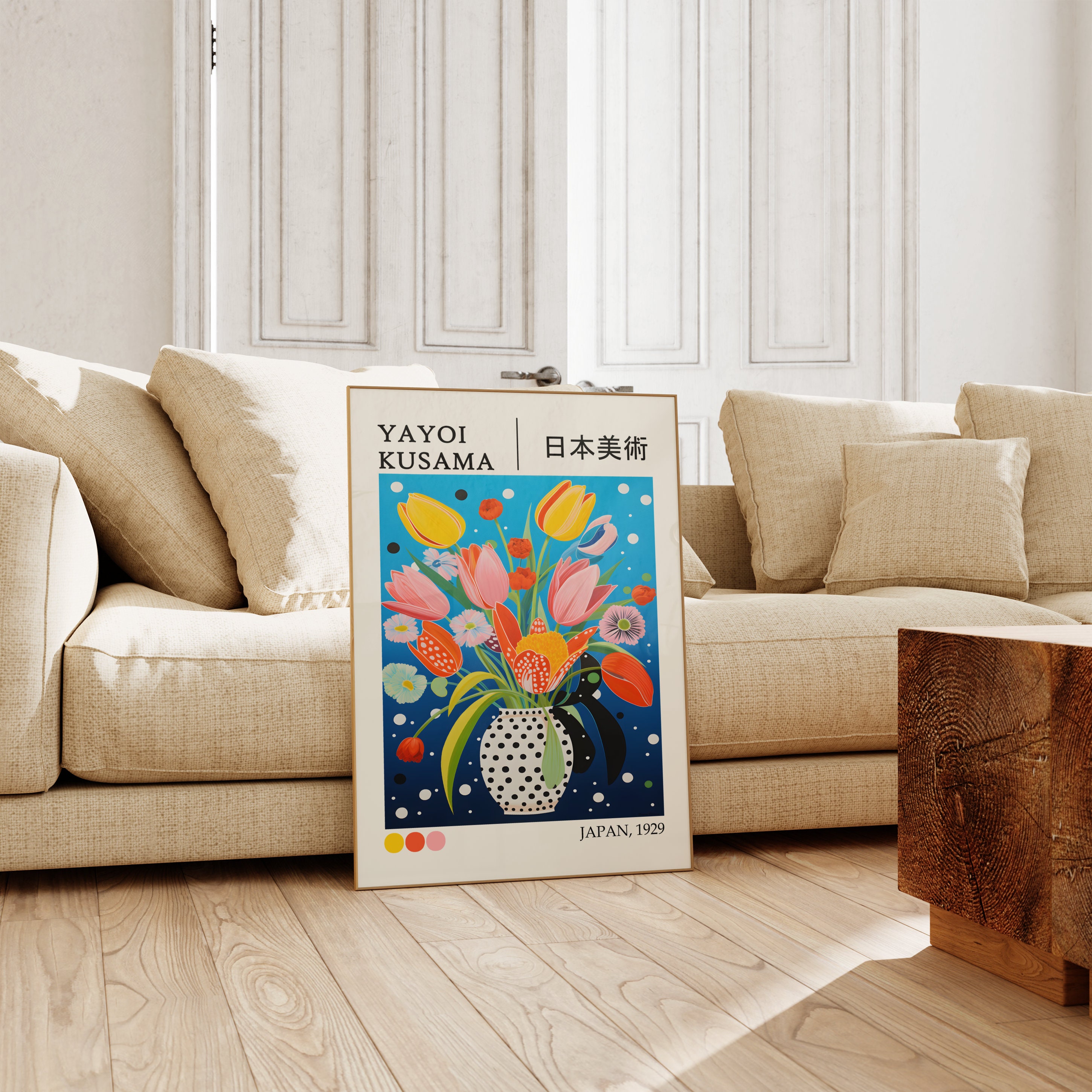 Yayoi Kusama Poster High Quality Japandi Poster for Your - Etsy