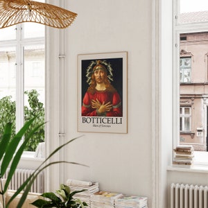 Sandro Botticelli Poster - Man of Sorrows - High-quality Botticelli ...