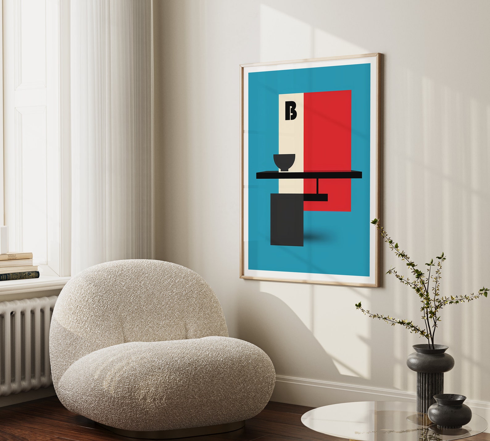 Bauhaus Poster - Art and Craft as Bauhaus Wall Art - Bauhaus Art Print ...