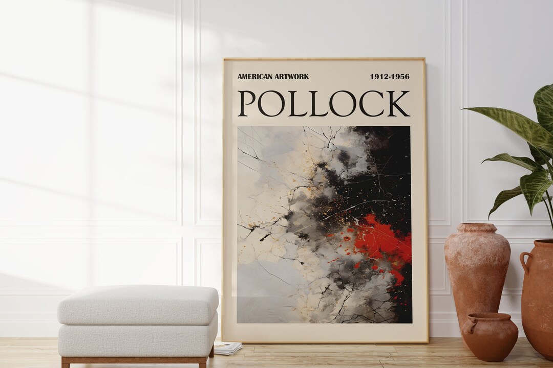 Jackson Pollock Poster - High Quality Pollock Painting for Your Home or ...