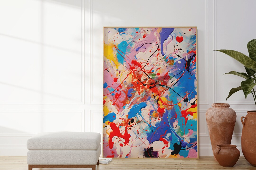 Jackson Pollock Poster High Quality Pollock Painting for Your Home or ...