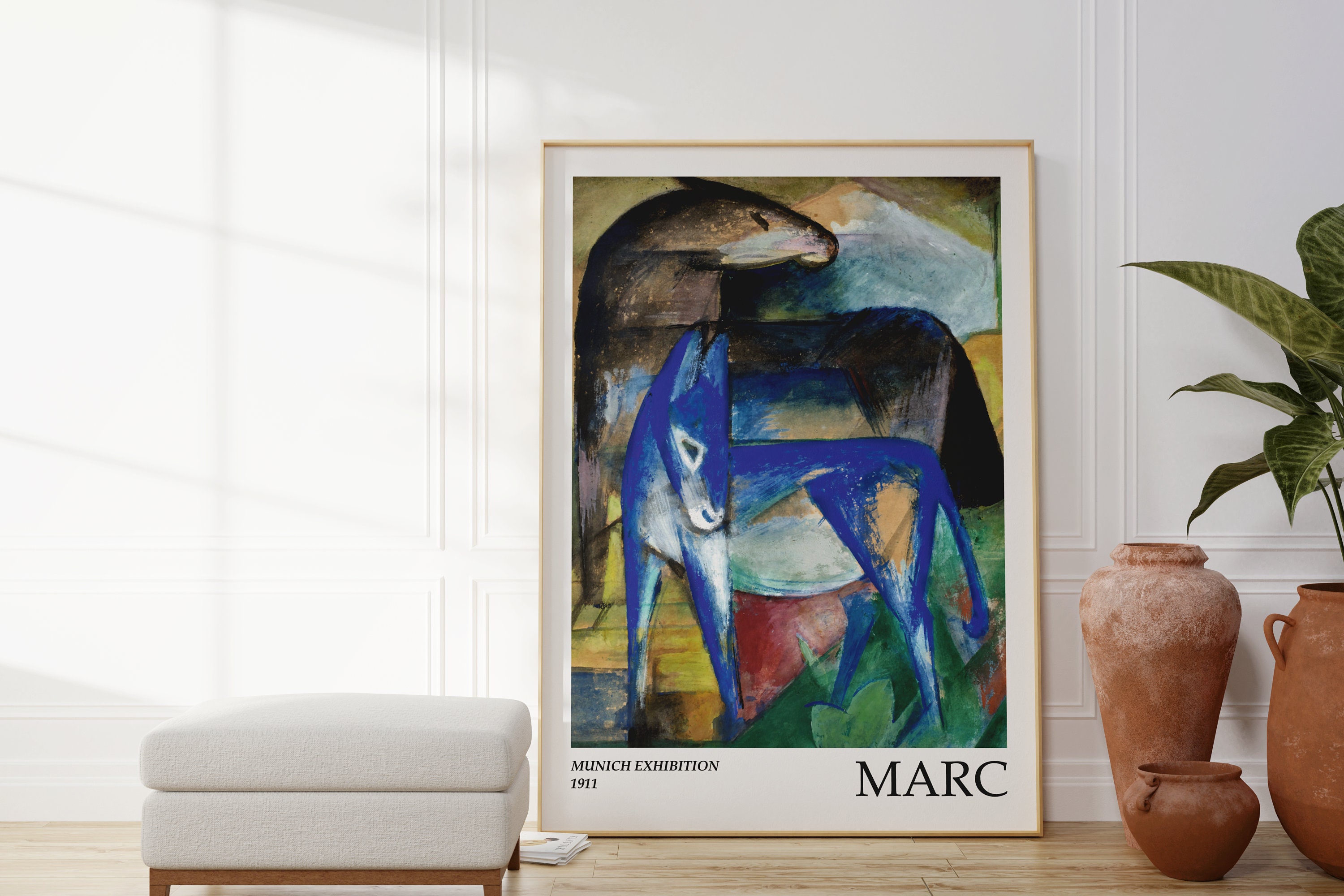 Franz Marc Poster High-quality Museum Art as a Franz Marc Print Franz ...
