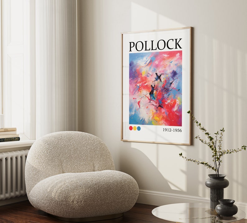 Jackson Pollock Poster - High Quality Pollock Painting for Your Home or ...