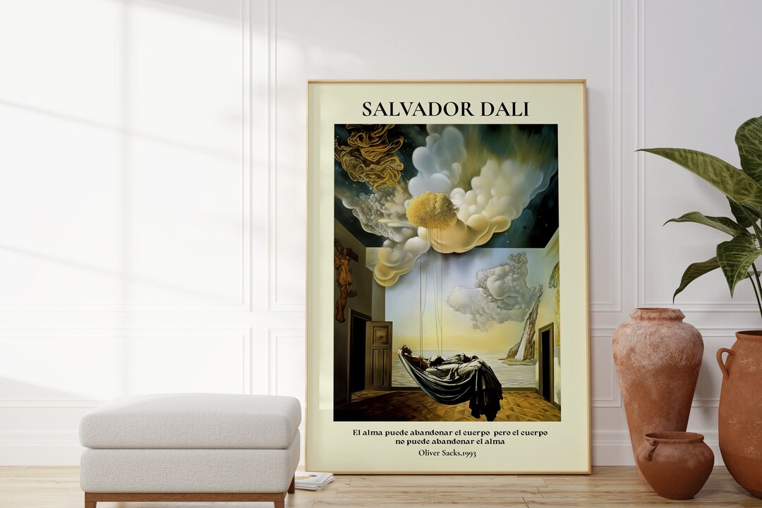 Salvador Dali Poster, Oliver Snacks, Surrealistic Art, Dali Art Print ...