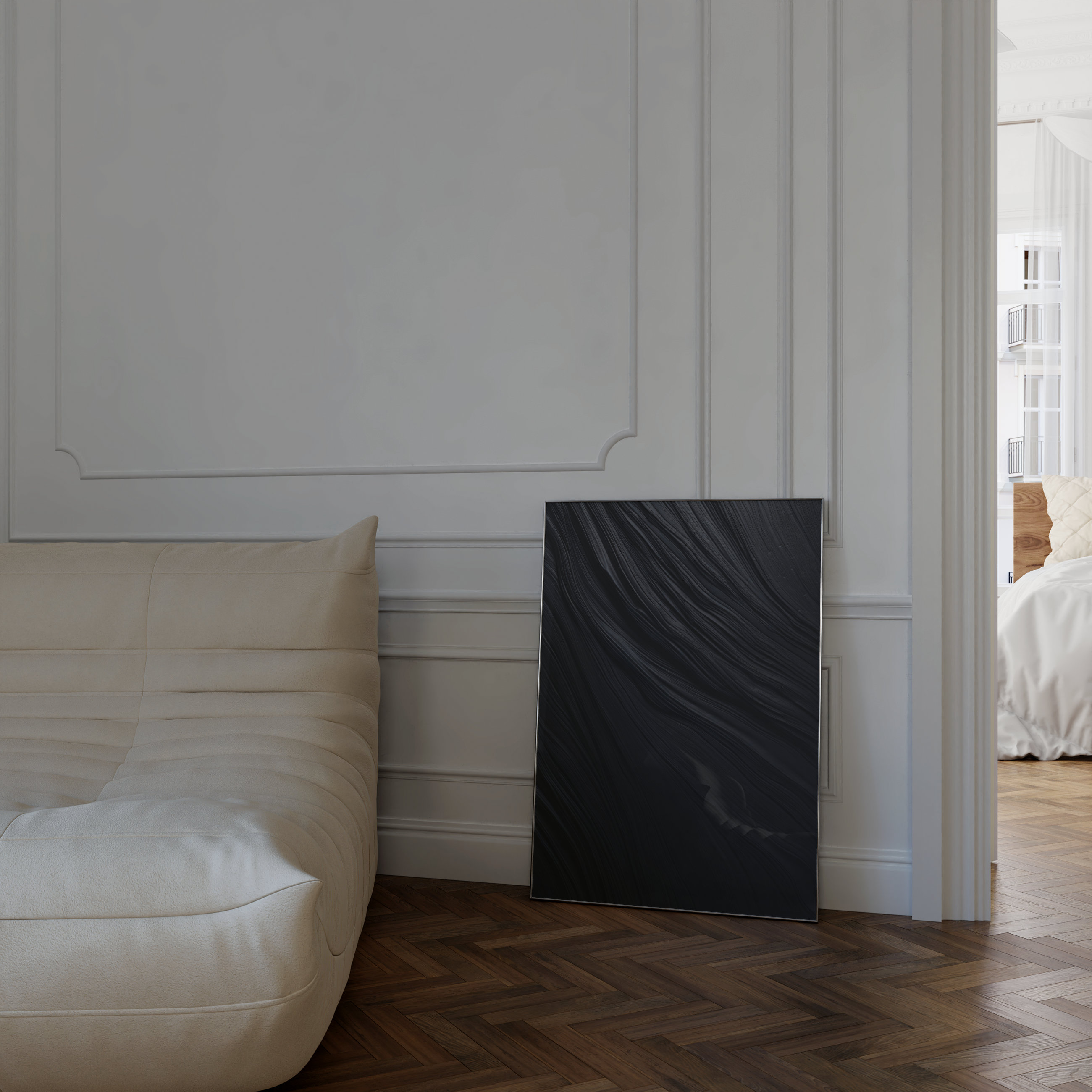 Pierre Soulages Poster High-quality Abstract Art as a Soulages Print ...