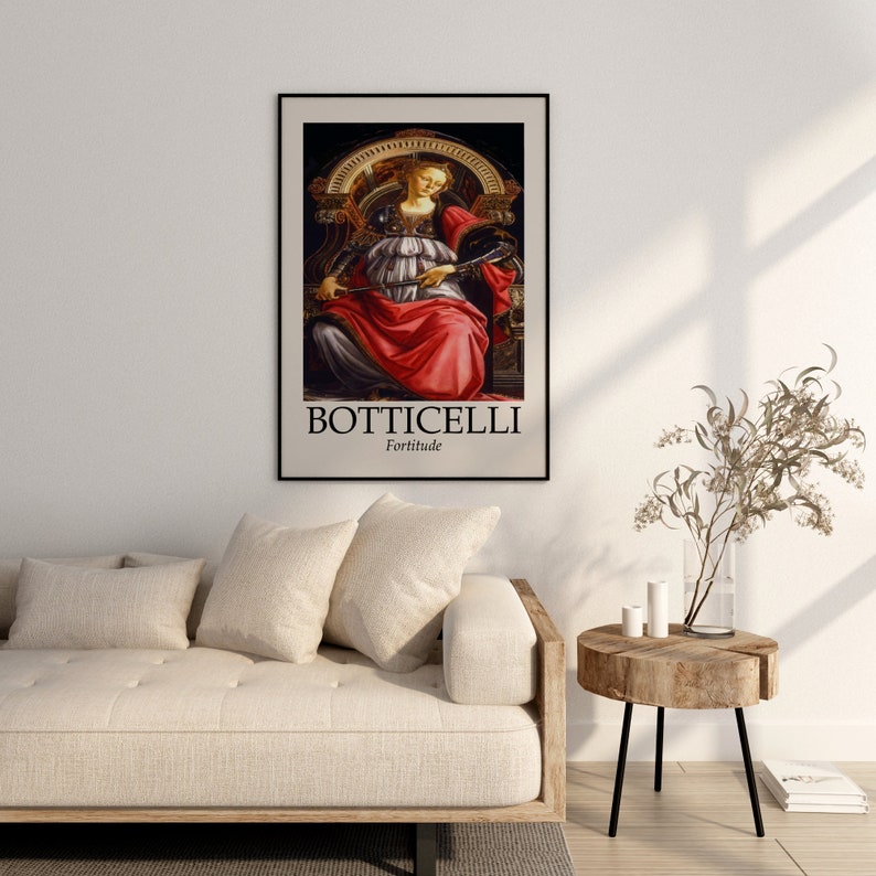 Sandro Botticelli Poster Fortitude High-quality Botticelli Painting ...