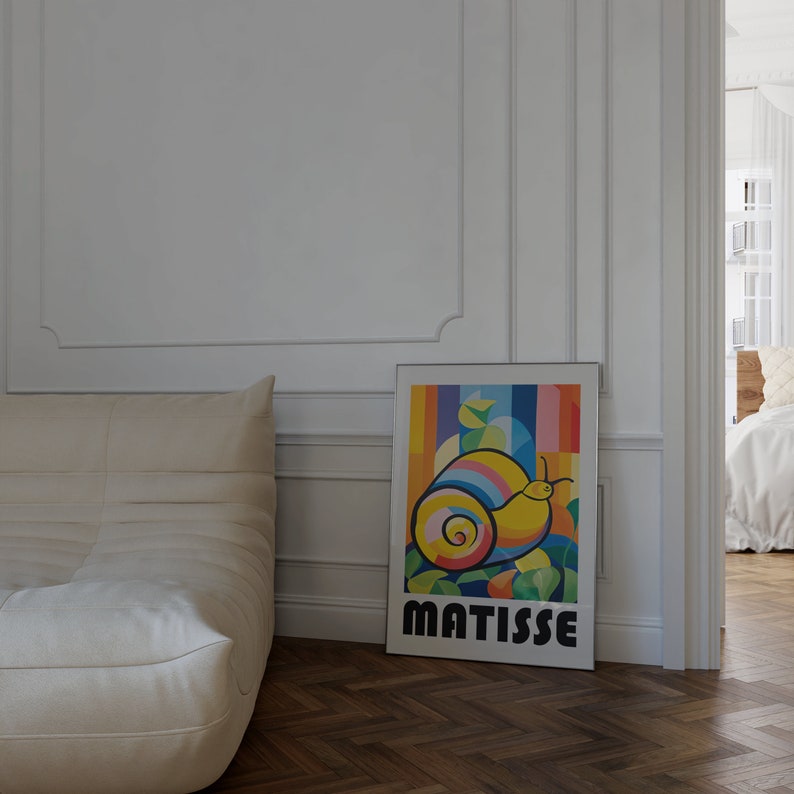 Henri Matisse Poster the Snail High-quality Poster as a Henri Matisse ...