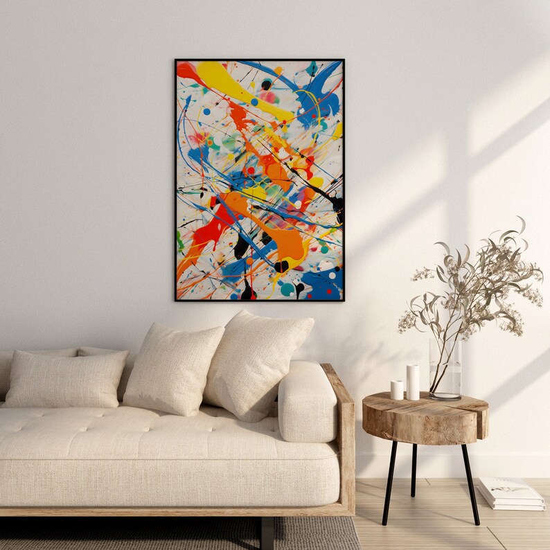 Jackson Pollock Poster - High Quality Pollock Painting for Your Home or ...