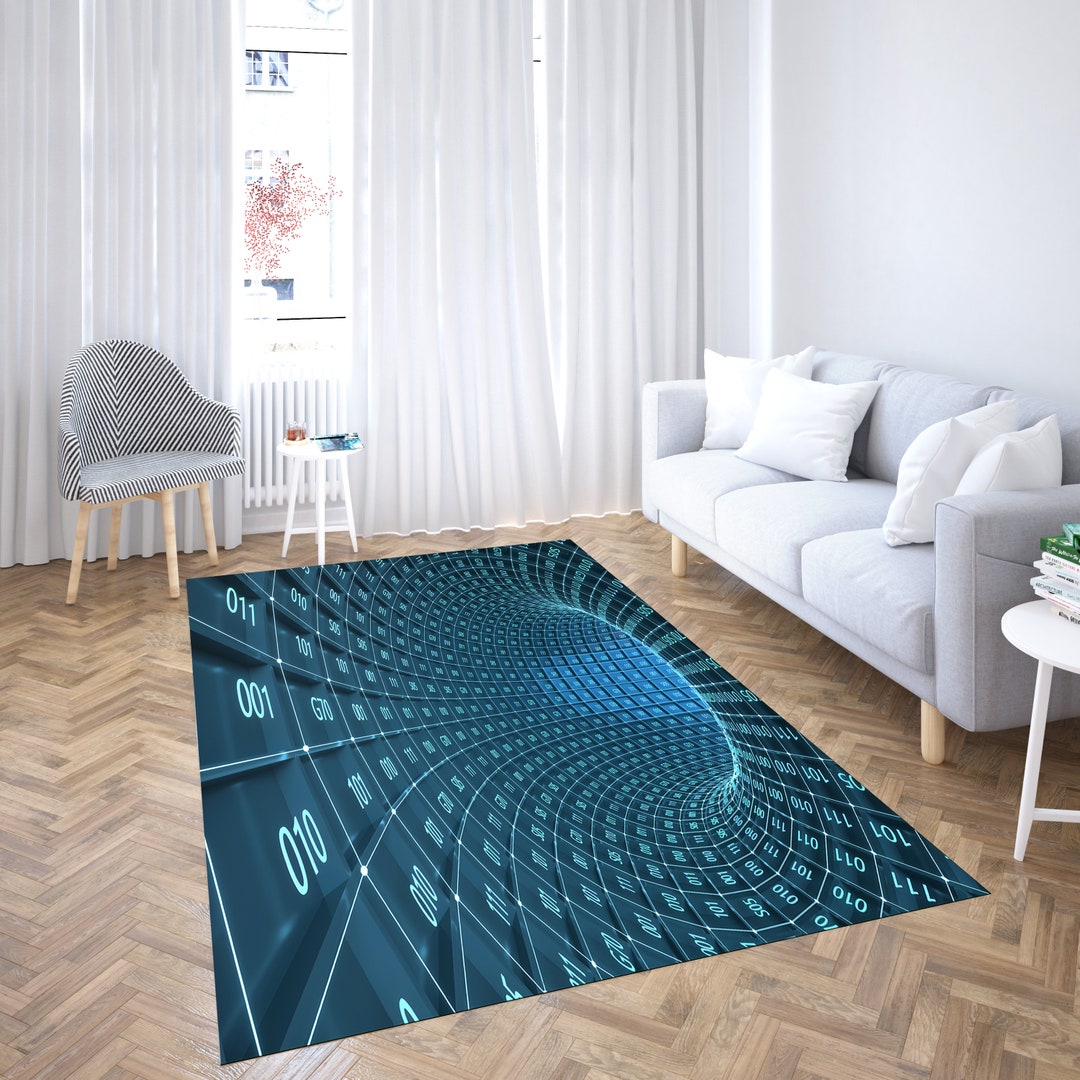 3D Optical Illusion Rug Realistic Rug 3D Rug Living Room - Etsy