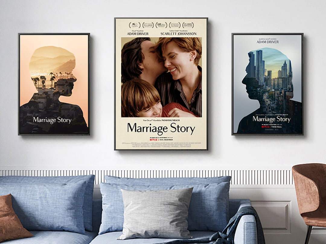 Marriage Story Movie Poster Collection Authentic Film Memorabilia High ...