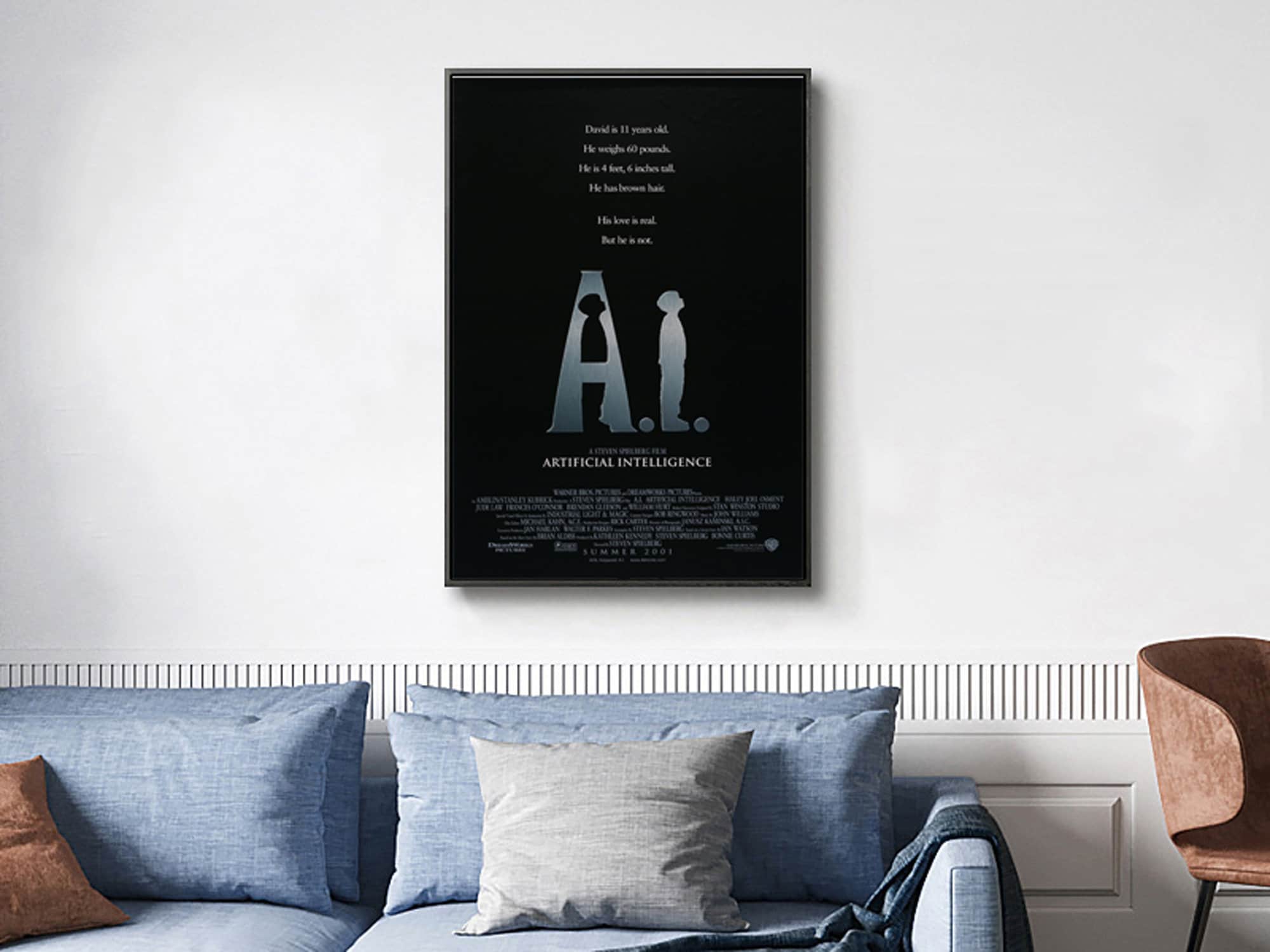 AI Artificial Intelligence Movie Poster Series Authentic Film ...