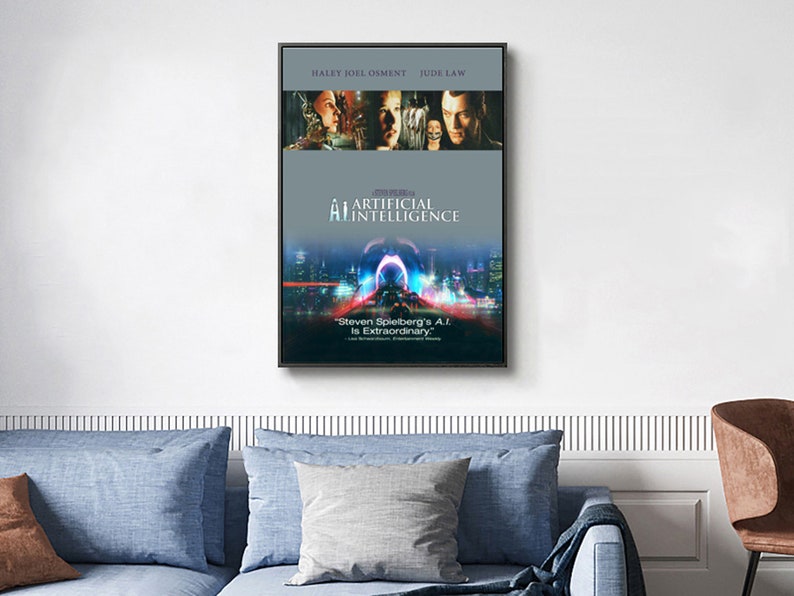 AI Artificial Intelligence Movie Poster Series Authentic Film ...