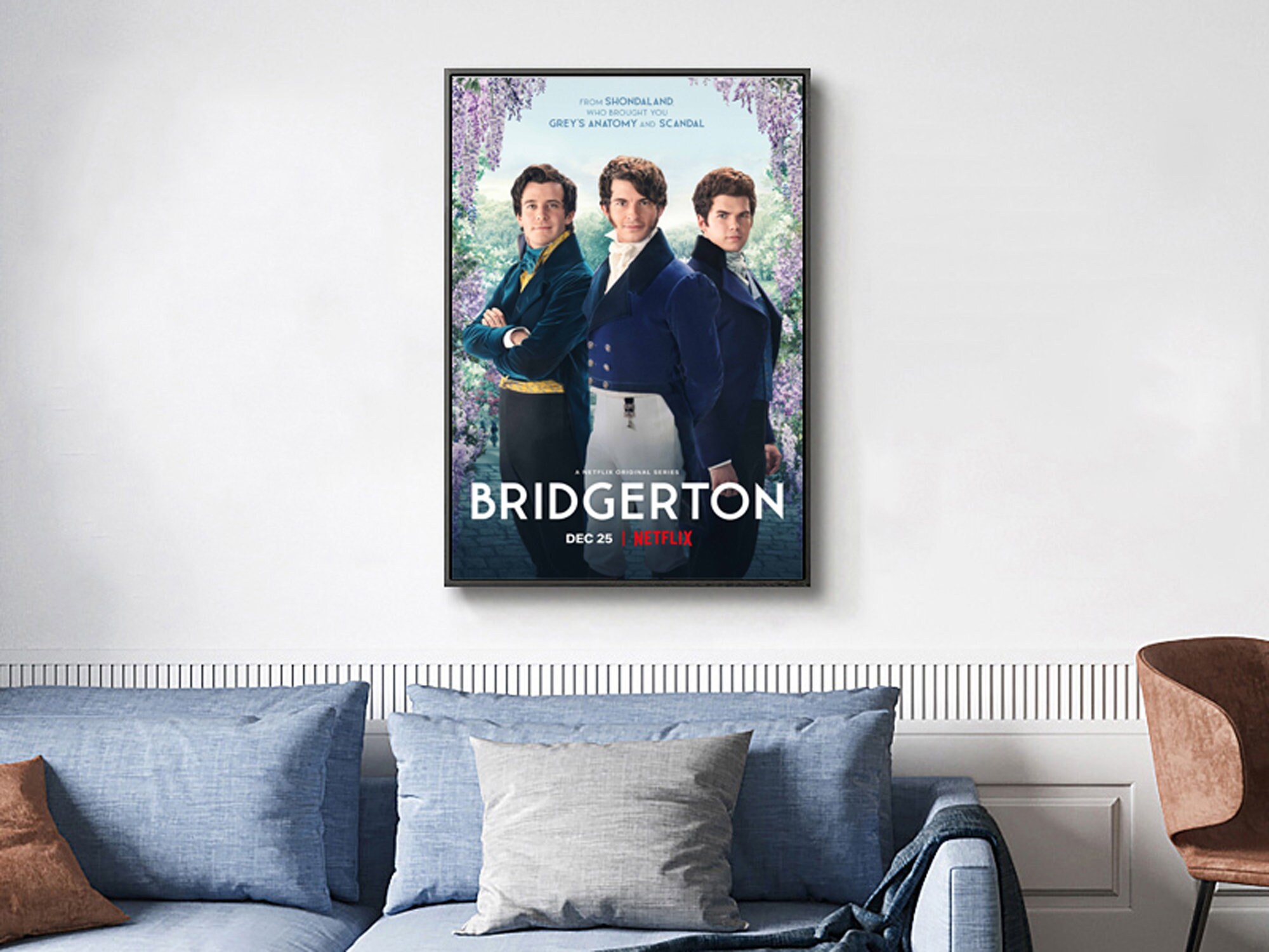 Bridgerton Season 1 Movie Poster Collection Authentic Film Memorabilia ...