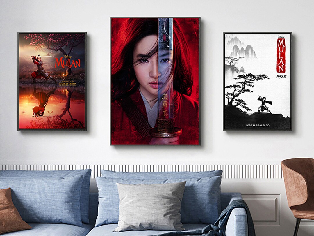 Mulan Movie Poster Collection Authentic Film Memorabilia High-quality ...