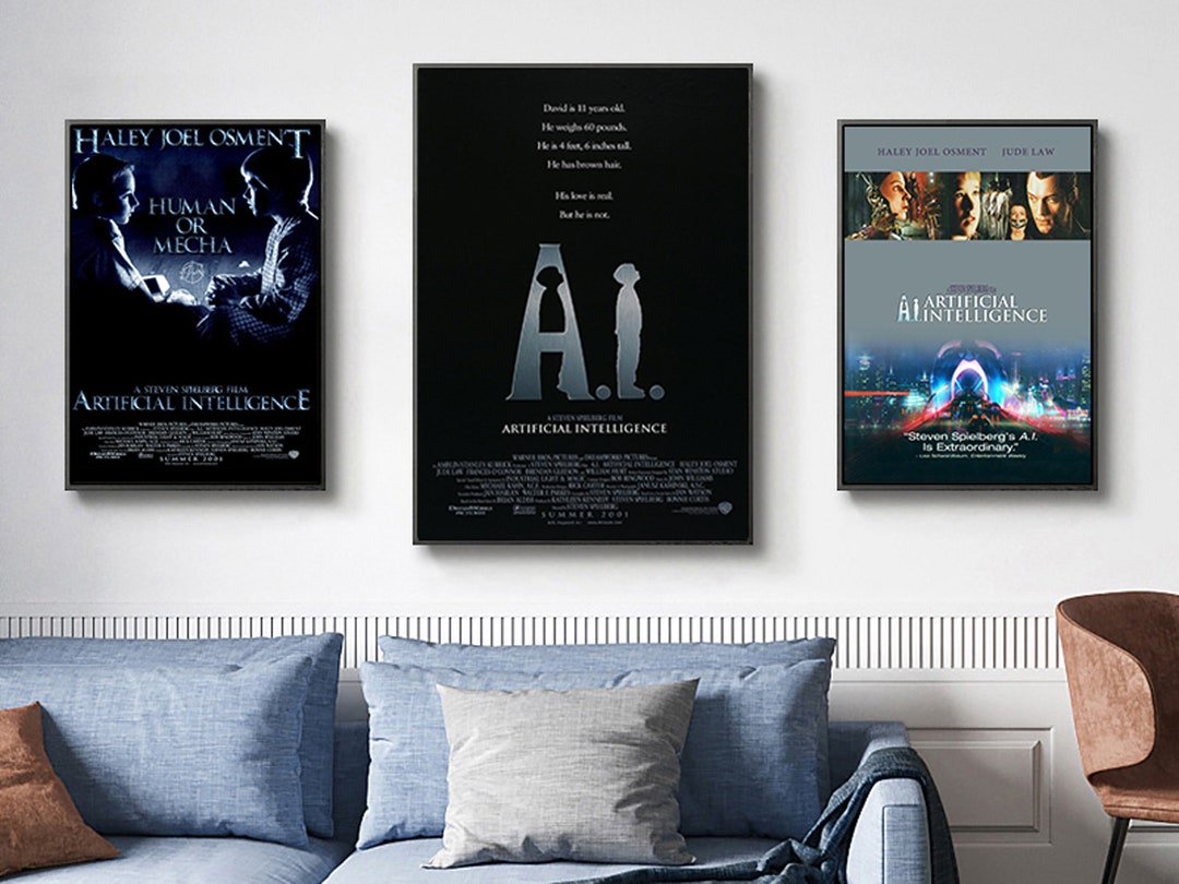 AI Artificial Intelligence Movie Poster Series Authentic Film ...